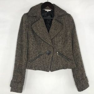 CAbi | Jackets & Coats | Cabi Tweed Moto Jacket | Poshmark